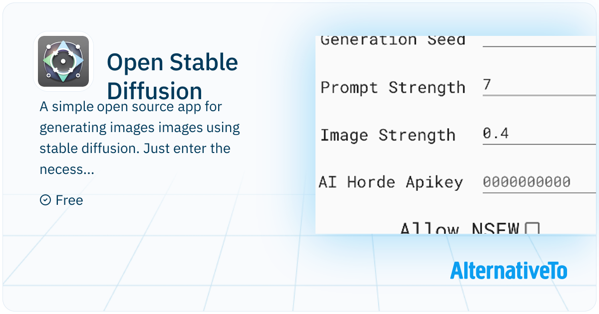 Open Stable Diffusion: A simple android app for generating stable ...