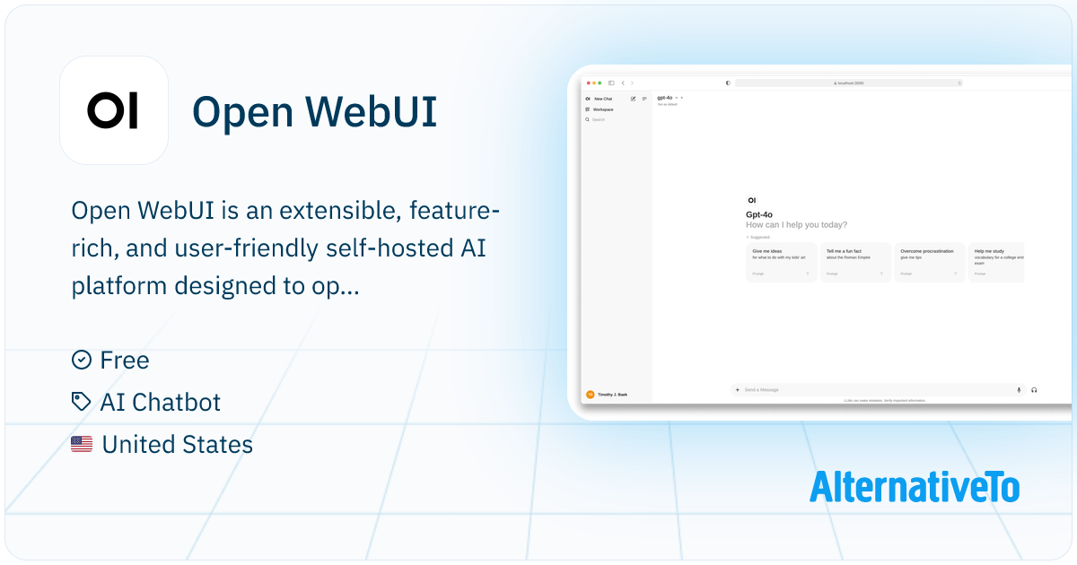 Open WebUI: Offline AI platform with LLM runner support and privacy ...