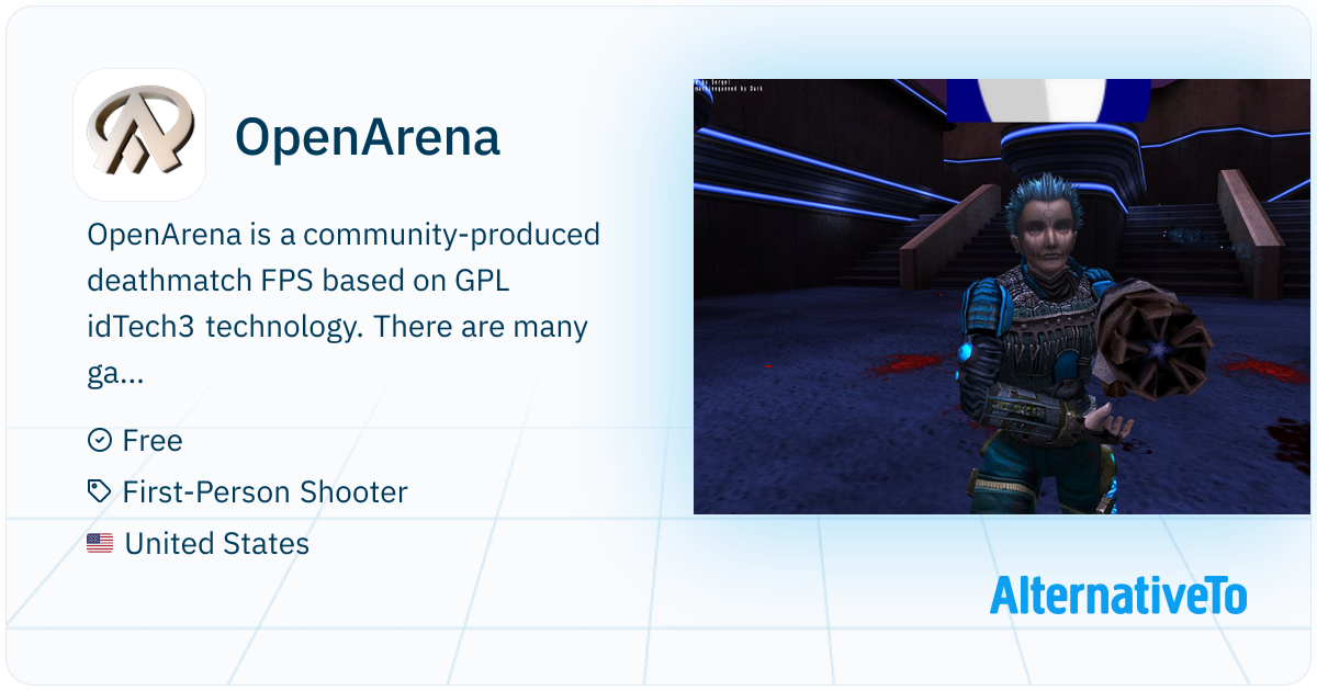 OpenArena: Community-produced deathmatch FPS | AlternativeTo