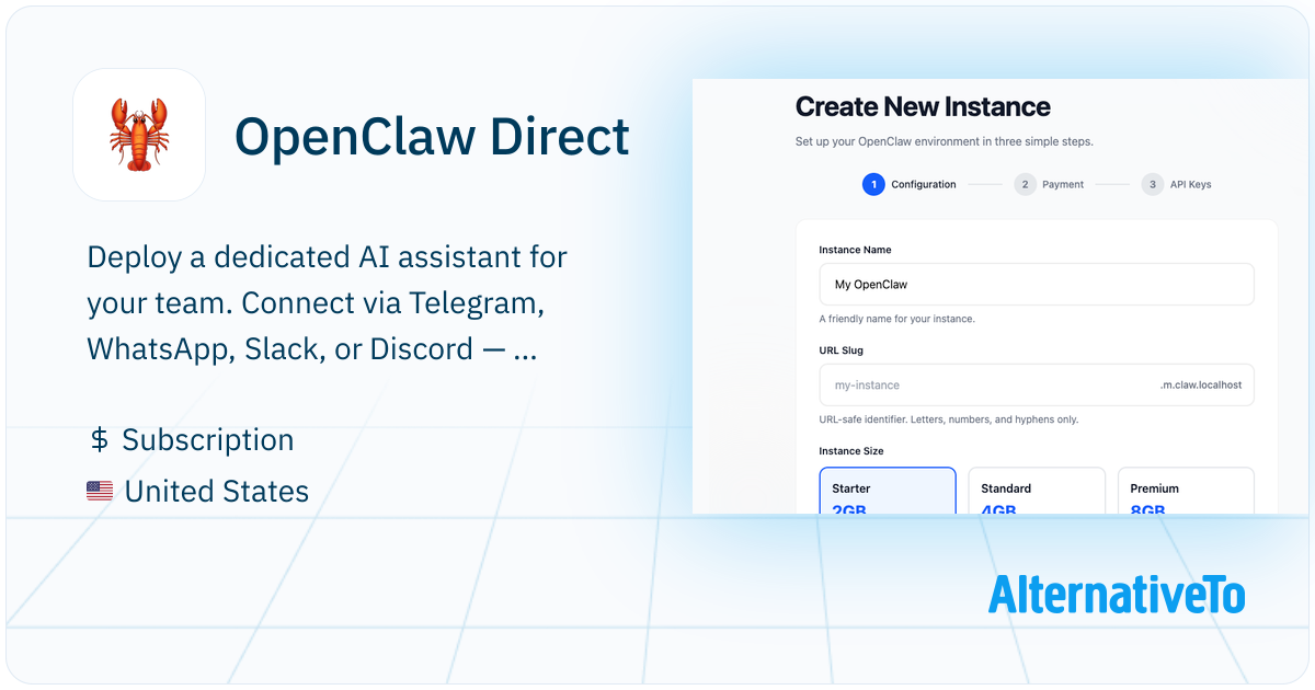 OpenClaw Direct: Fully Managed OpenClaw Hosting. Your AI Assistant ...