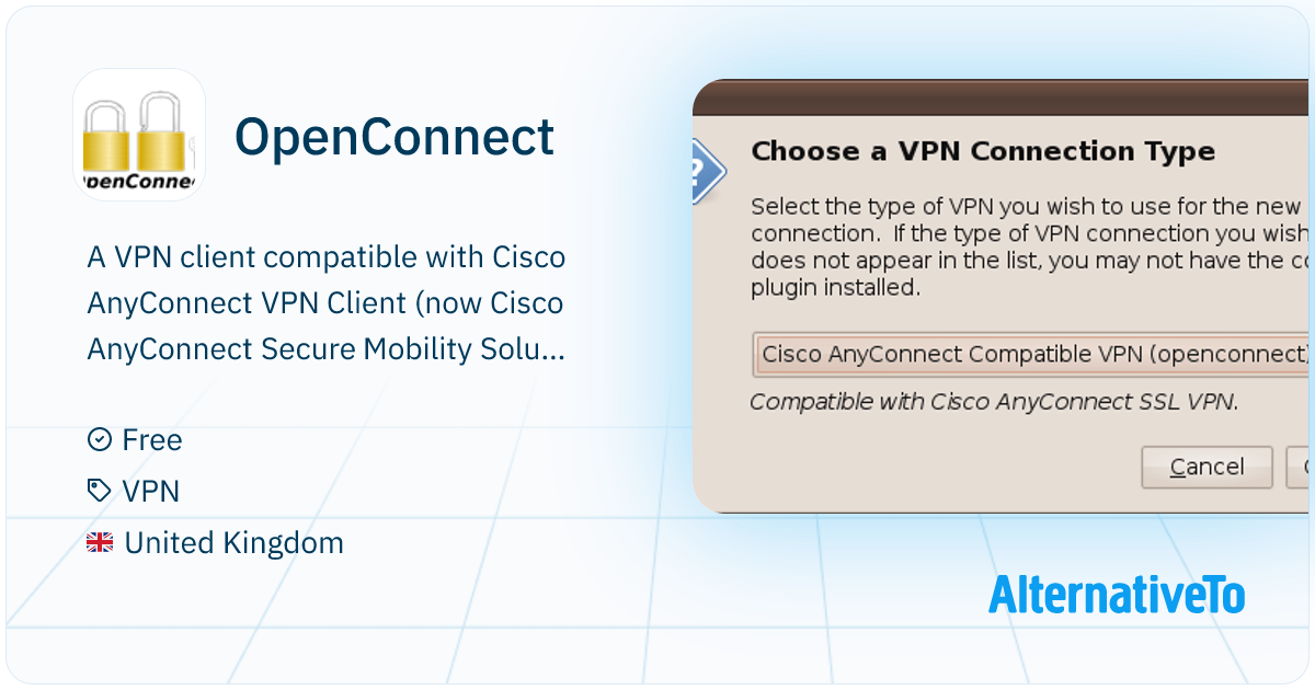 OpenConnect: A VPN client compatible with Cisco AnyConnect VPN ...