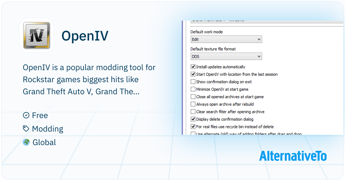OpenIV: Is powerful modding tool for Grand Theft Auto IV, Max Payne 3 ...