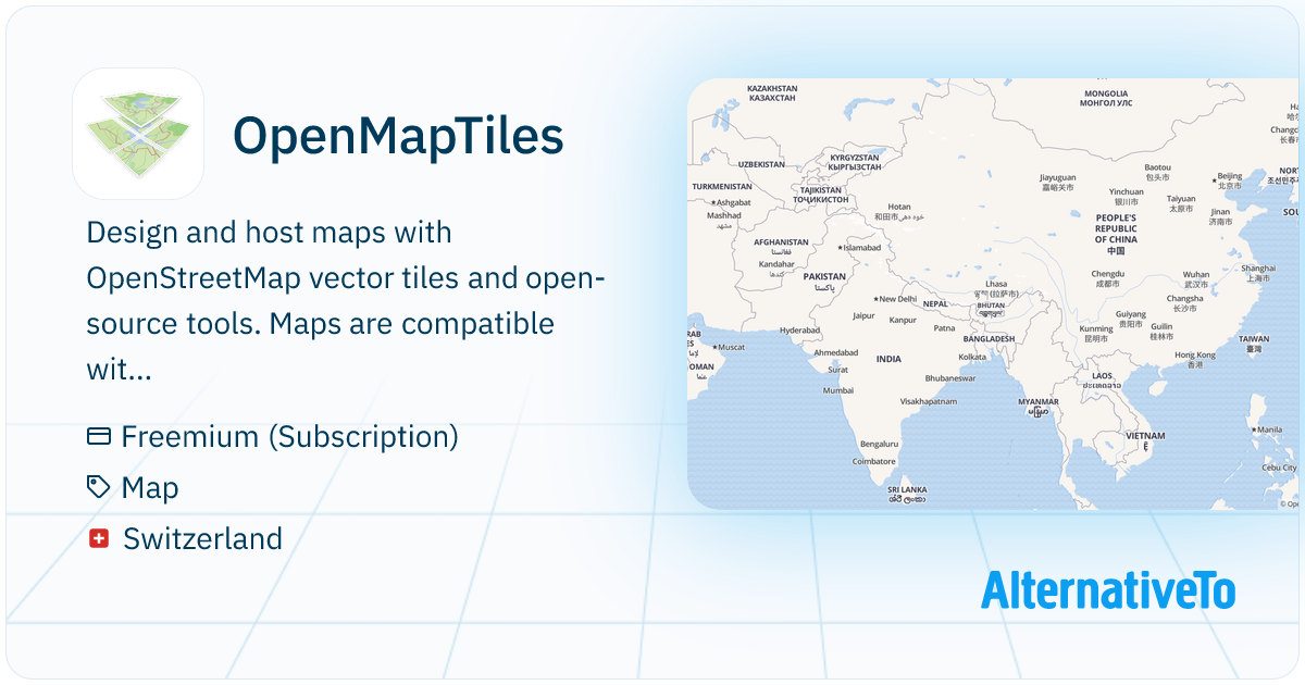 OpenMapTiles: Set of open-source tools for self-hosting of ...