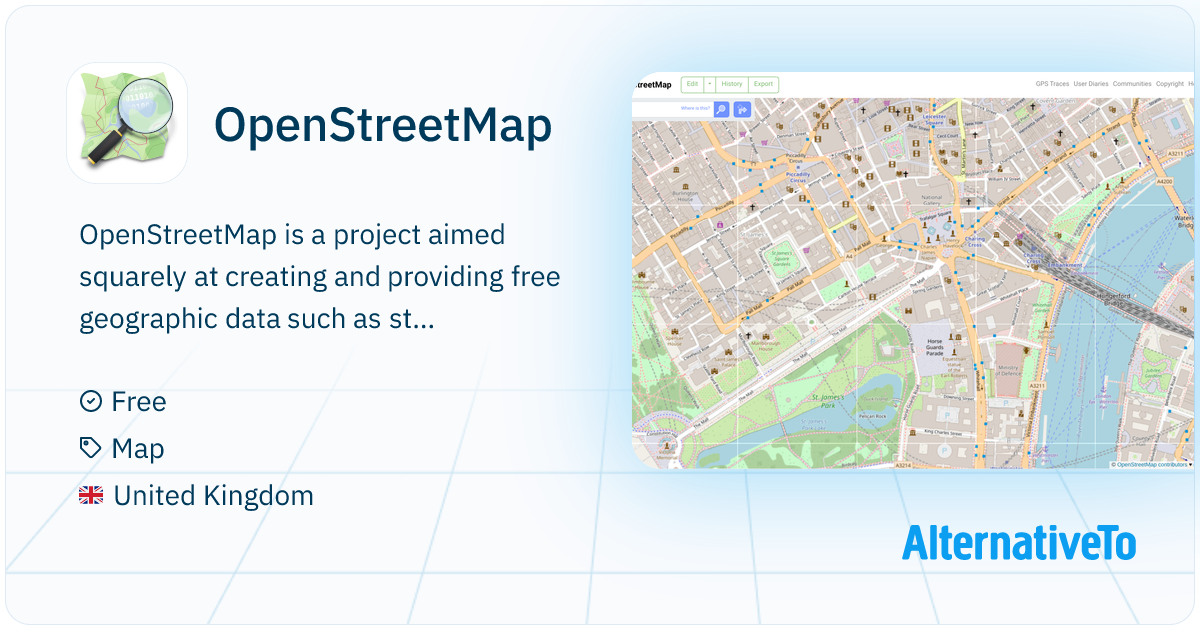 OpenStreetMap: (OSM) is a collaborative project to create a free ...