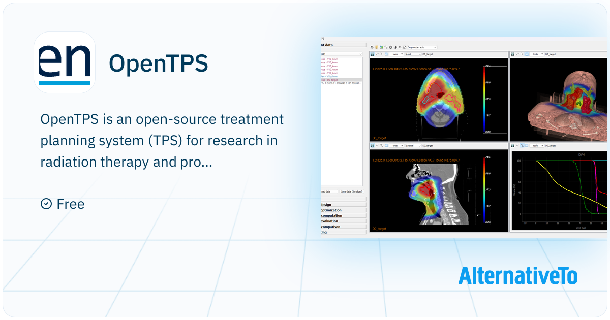 OpenTPS: Open-source treatment planning system (TPS) for research in ...
