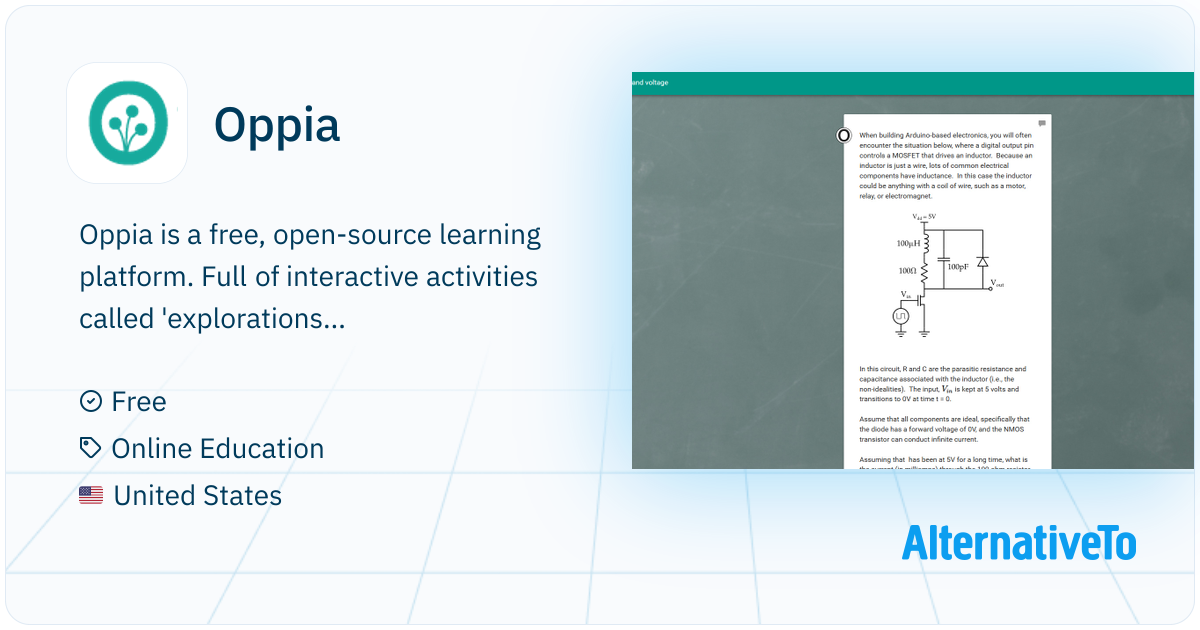 Oppia: Free, open-source learning platform. | AlternativeTo