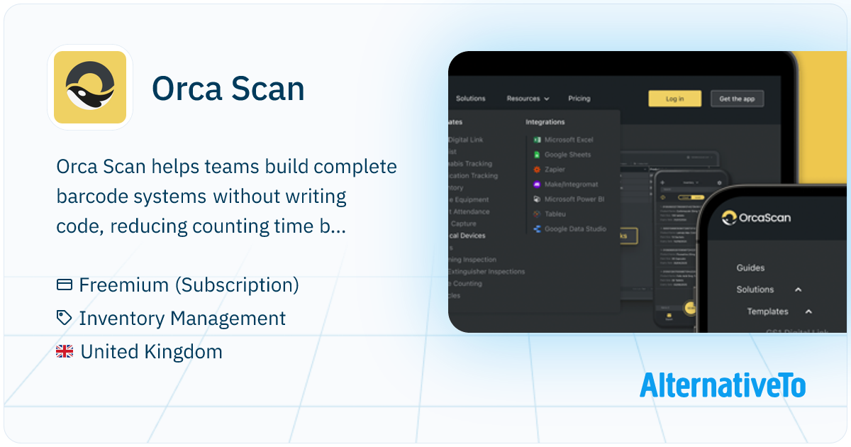 Orca Scan: The #1 barcode scanning solution that transforms inventory ...