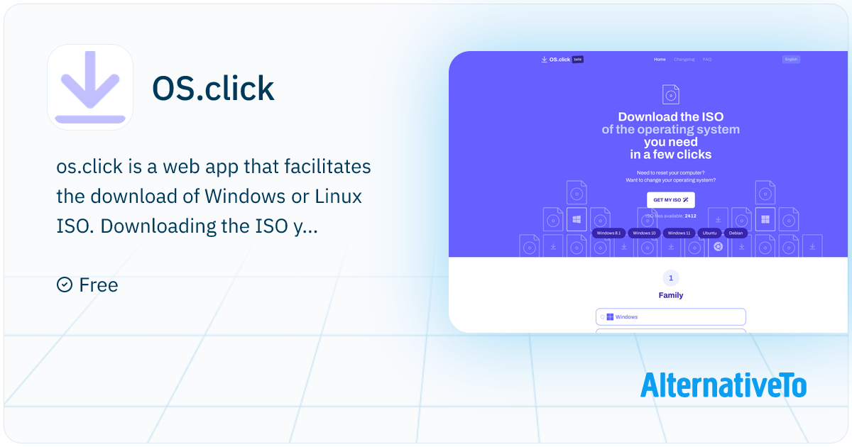 OS.click: Allows you to download Windows and Linux ISO easier and ...