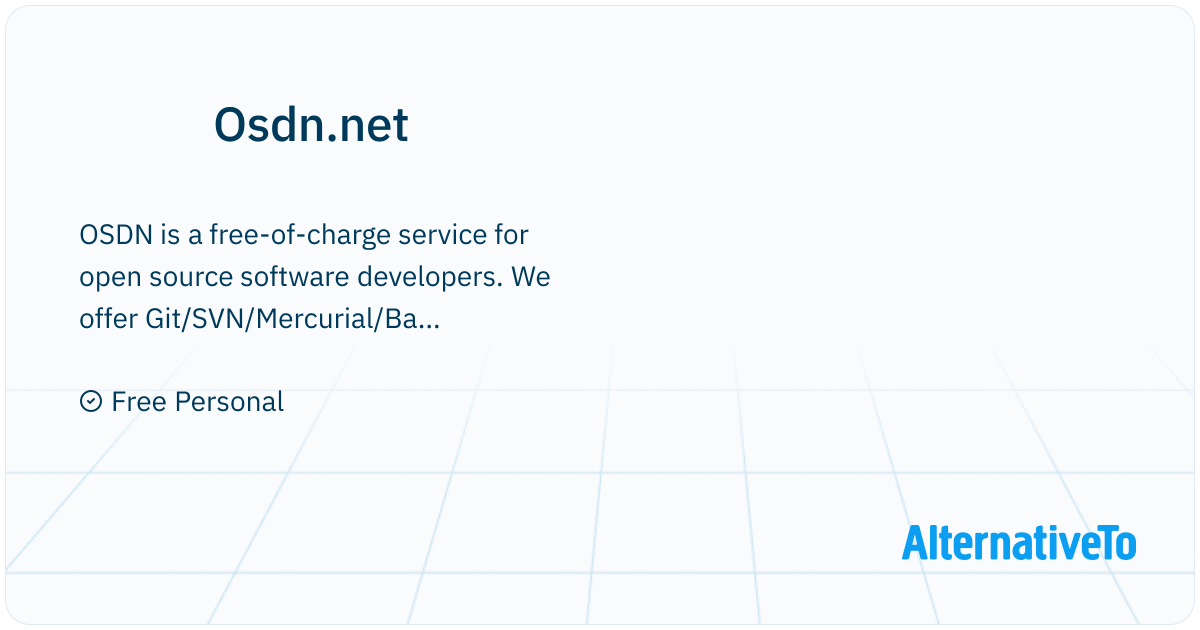 Osdn.net: OSDN offer open source projects a full service lineup that ...