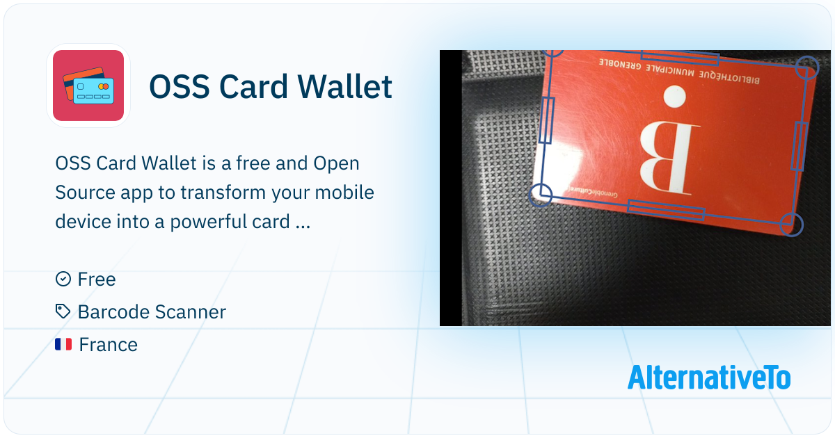 OSS Card Wallet: The OSS Card Wallet is an Open Source app to scan and ...