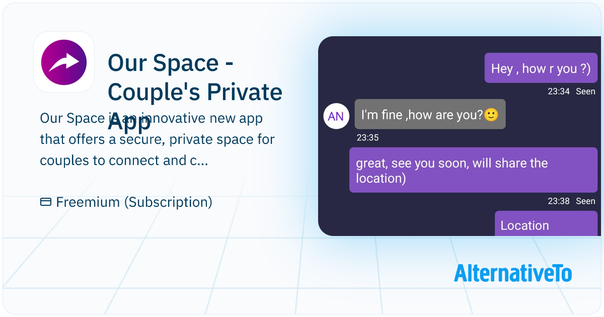 Our Space - Couple's Private App: App for couples to have private space ...