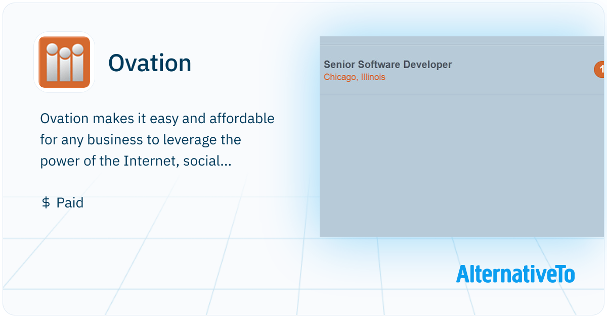 Ovation: Makes it easy and affordable for any | AlternativeTo