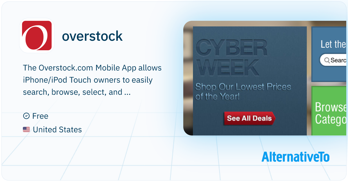 overstock: The Overstock | AlternativeTo