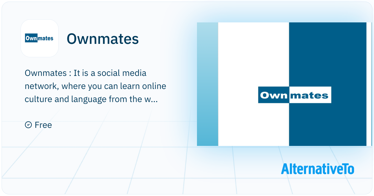 Ownmates: Now make new friends worldwide and connect with online people ...