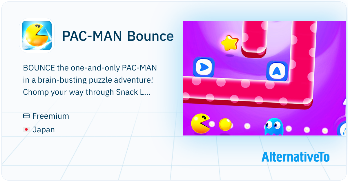 PAC-MAN Bounce: BOUNCE the one-and-only PAC-MAN in a | AlternativeTo