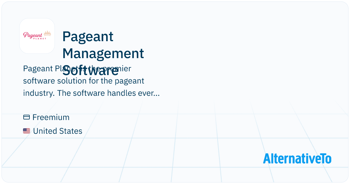 Pageant Management Software: FREE pageant management app that makes ...