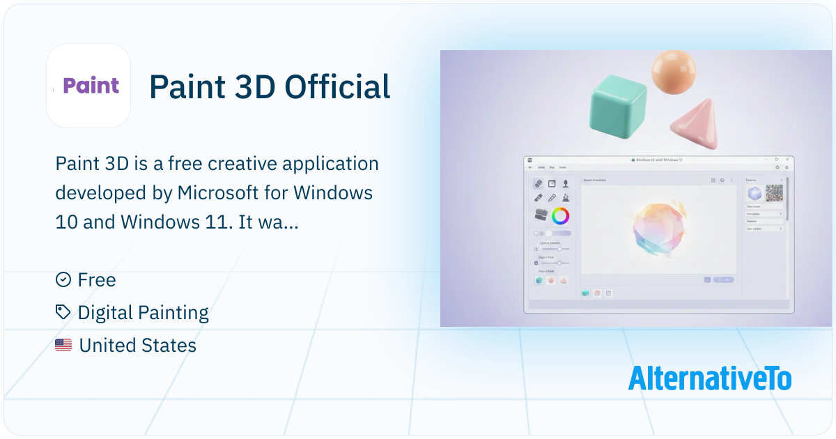 Paint 3D Official: Paint 3D is a free, beginner-friendly 2D and 3D ...