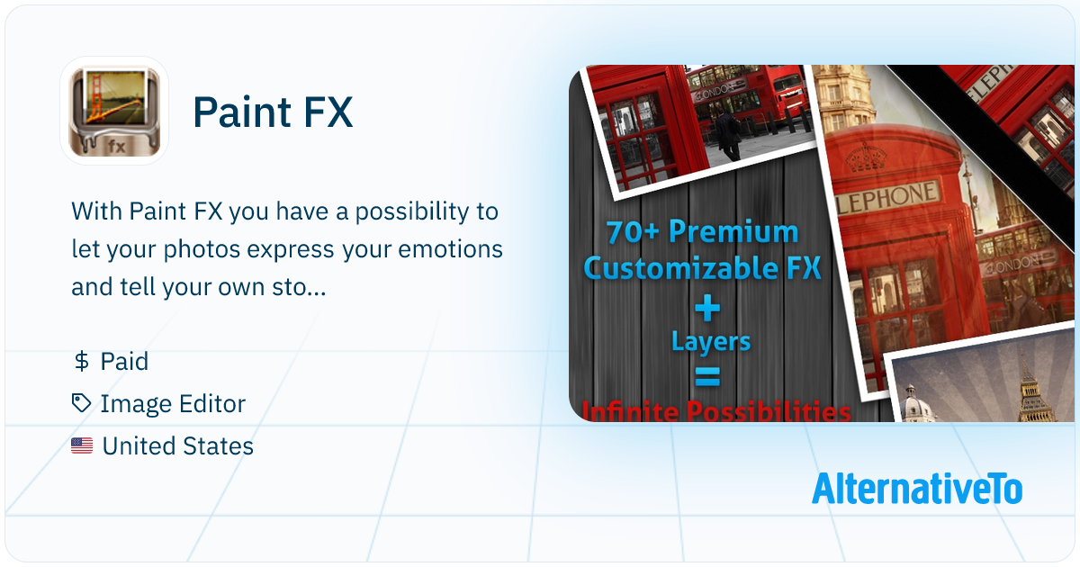 Paint FX: With Paint FX you have a possibility to let your | AlternativeTo