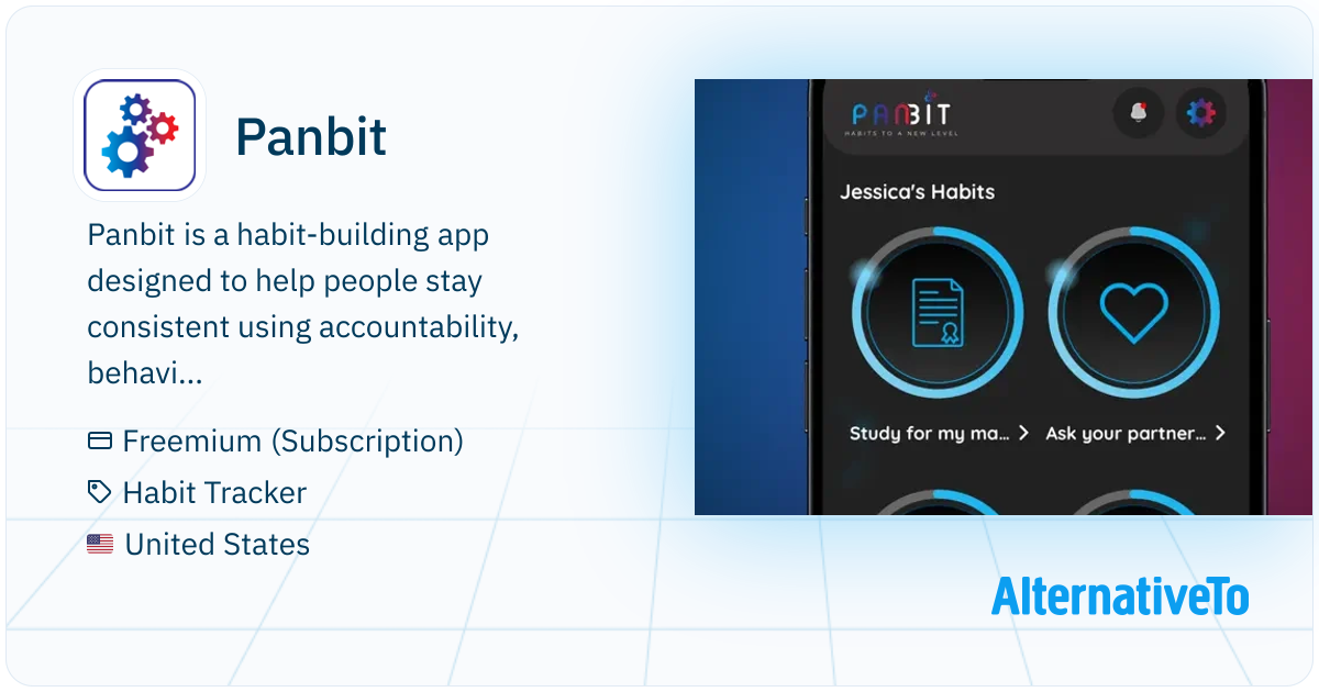 Panbit: Build habits that stick using reinforcement fees, commitment ...