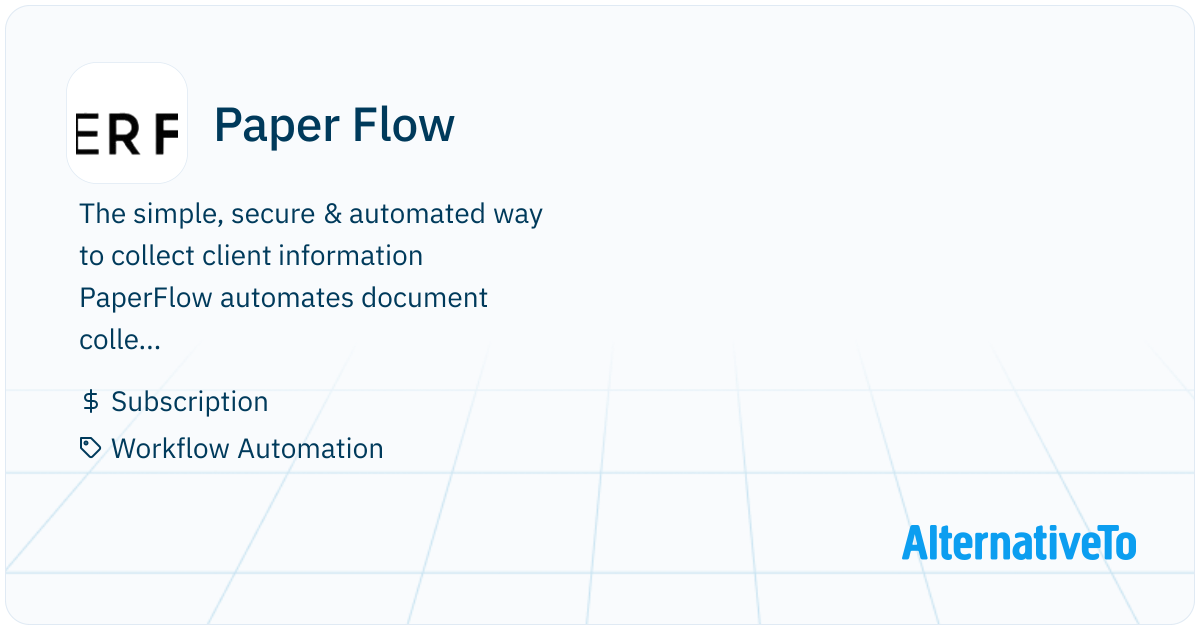 Paper Flow: Client Information Collection Without the Headache ...