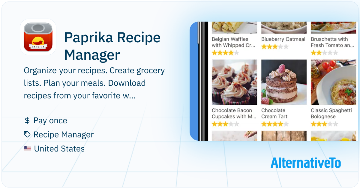 Paprika Recipe Manager: Paprika is an app that helps you organize your ...