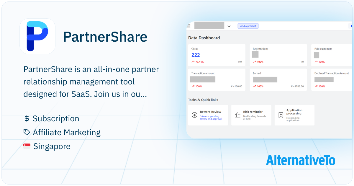 PartnerShare: Automated partner rewards, payouts, and dashboards for ...