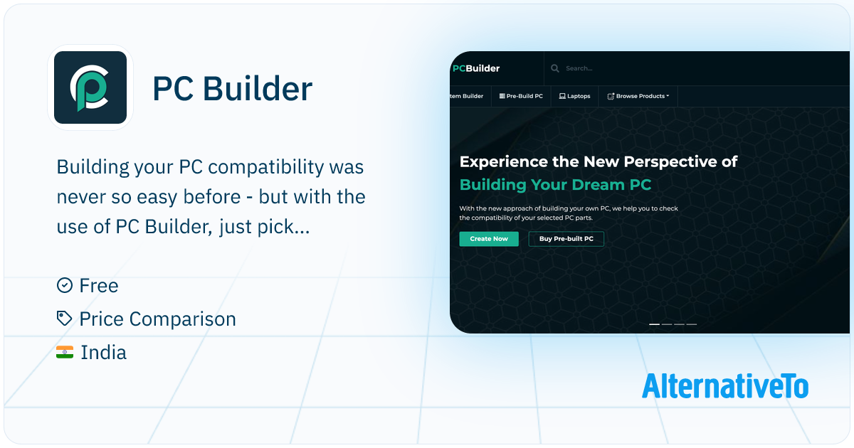PC Builder: Tool designed to simulate the PC building process ...