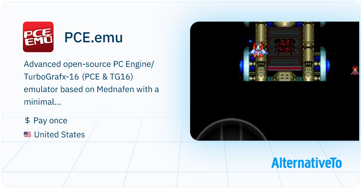 PCE.emu: Advanced open-source PC Engine/TurboGrafx-16 (PCE | AlternativeTo