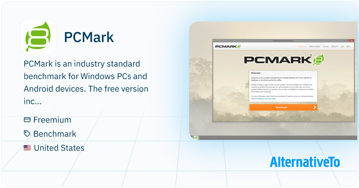 PCMark: Industry standard benchmark for | AlternativeTo