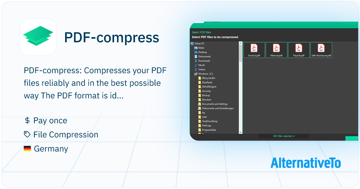 PDF-compress: Compress PDF files, reduce file sizes and prepare ...