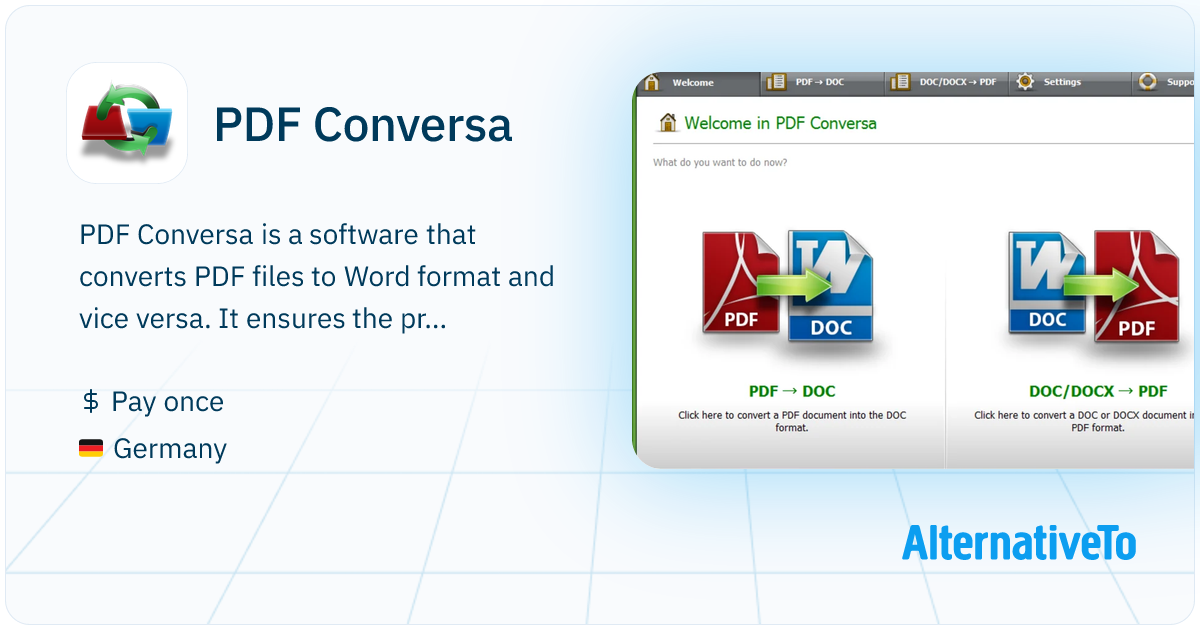 PDF Conversa: Converts PDFs and Word docs with layout and font ...