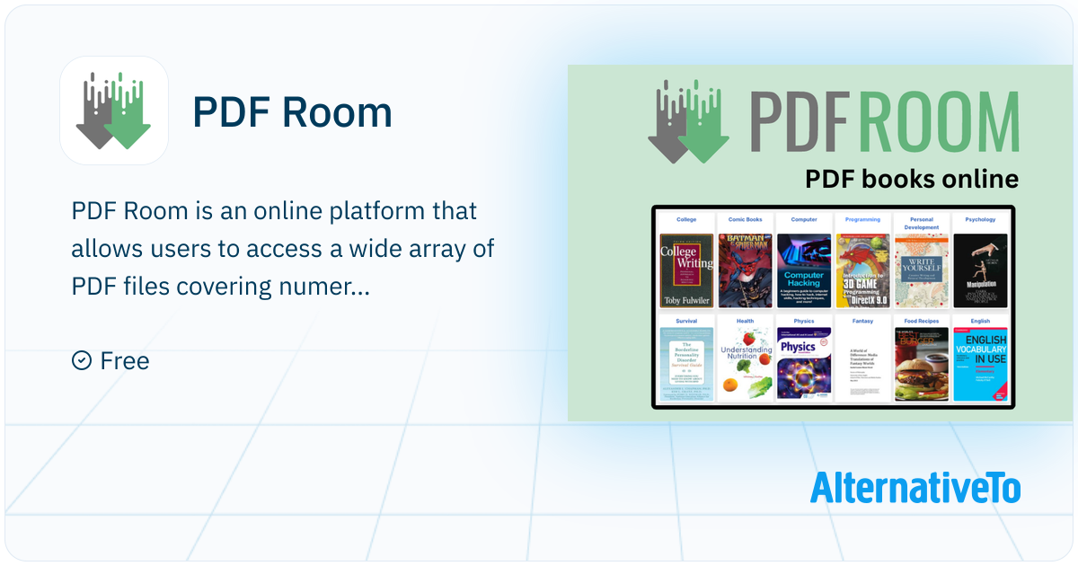 PDF Room: Search engine where you can find educational and recreational ...