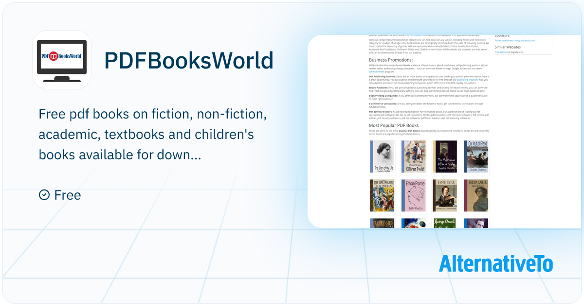 PDFBooksWorld: Free pdf books on fiction, non-fiction, academic ...