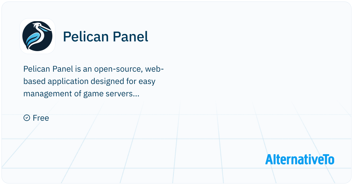 Pelican Panel (Series): Pelican Panel is an open-source, fork of ...