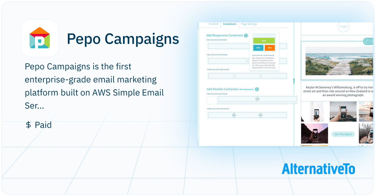 Pepo Campaigns: Advanced Email Marketing for AWS | AlternativeTo