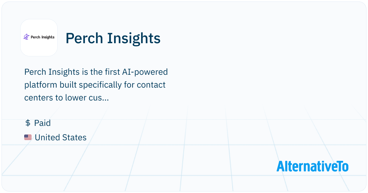 Perch Insights: The first AI-powered platform built specifically for ...