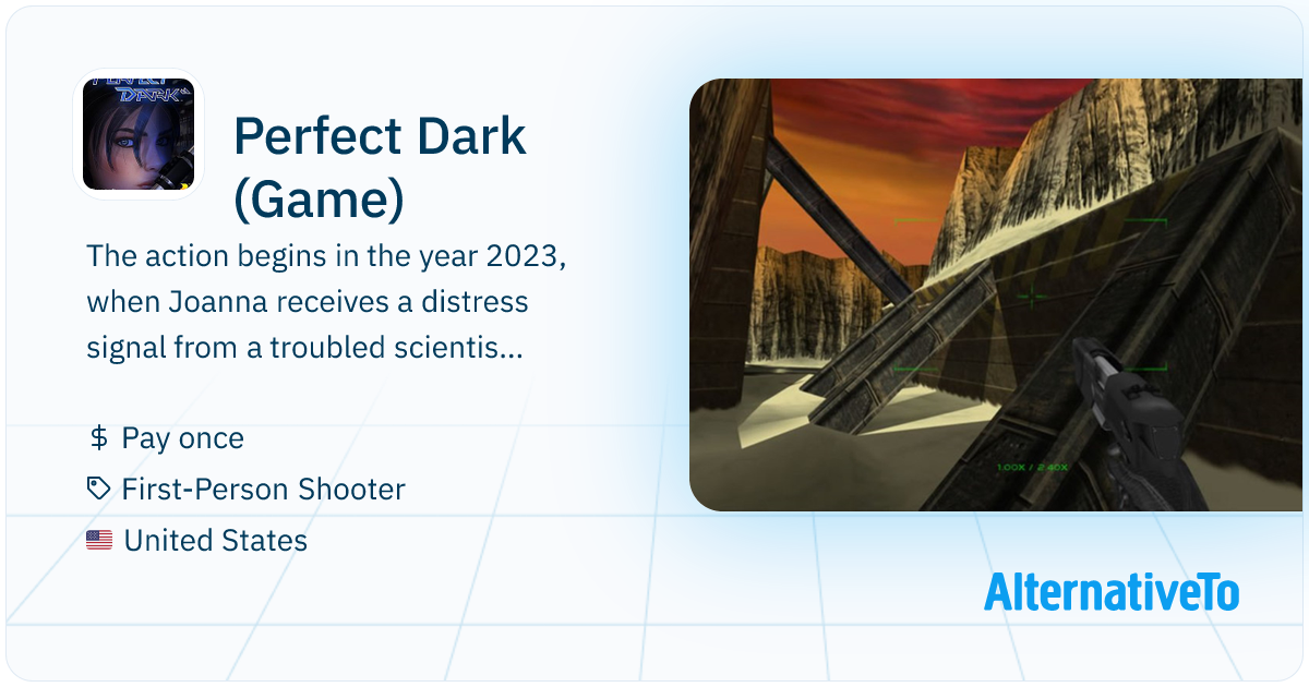 Perfect Dark (Game) (Series): First person shooting to die for ...