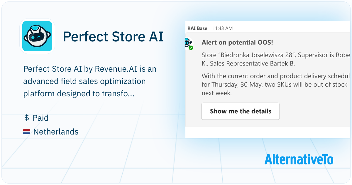 Perfect Store AI: AI-driven solution that helps field sales teams in ...