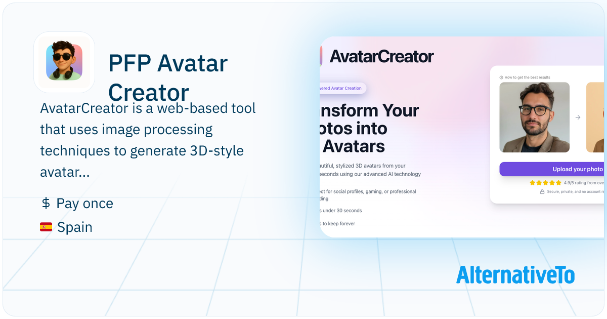 PFP Avatar Creator : AvatarCreator is an AI-powered tool that ...