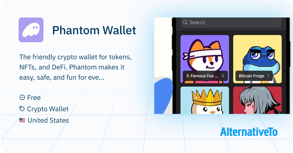 Phantom Wallet: The friendly crypto wallet for tokens, NFTs, and DeFi ...