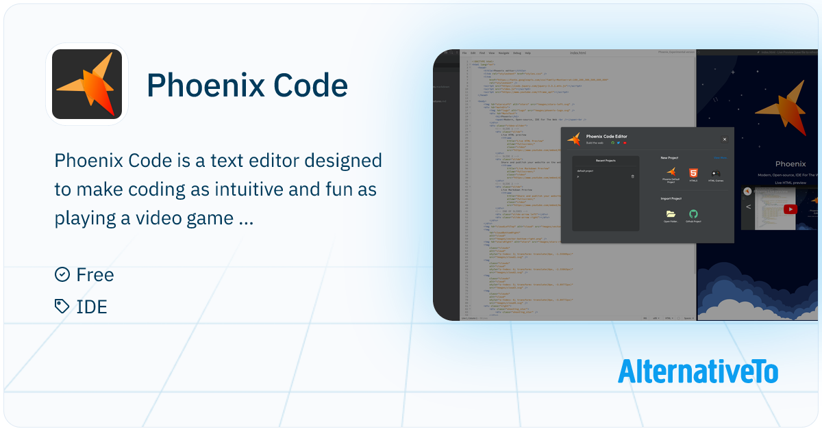 Phoenix Code: Code creatively: Visual Editing Tailored for Developers ...