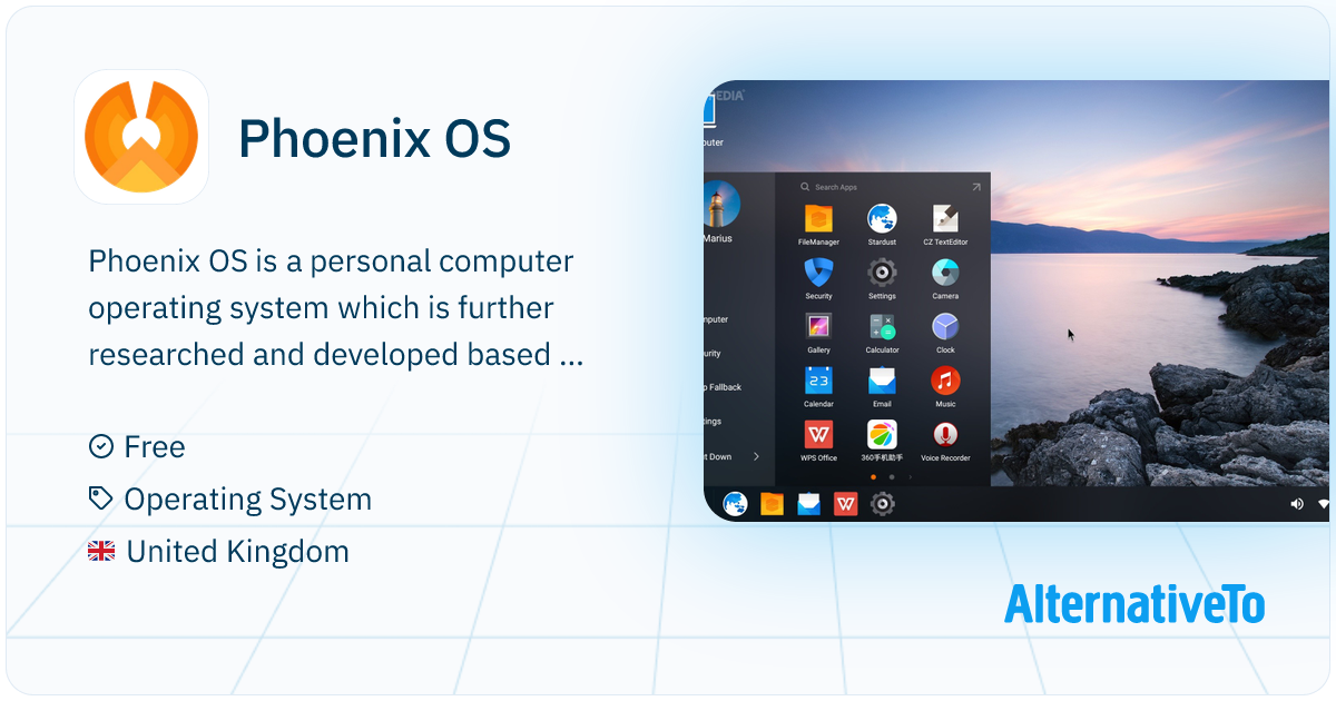 Phoenix OS: Installs android on computer. Based on android-x86 ...