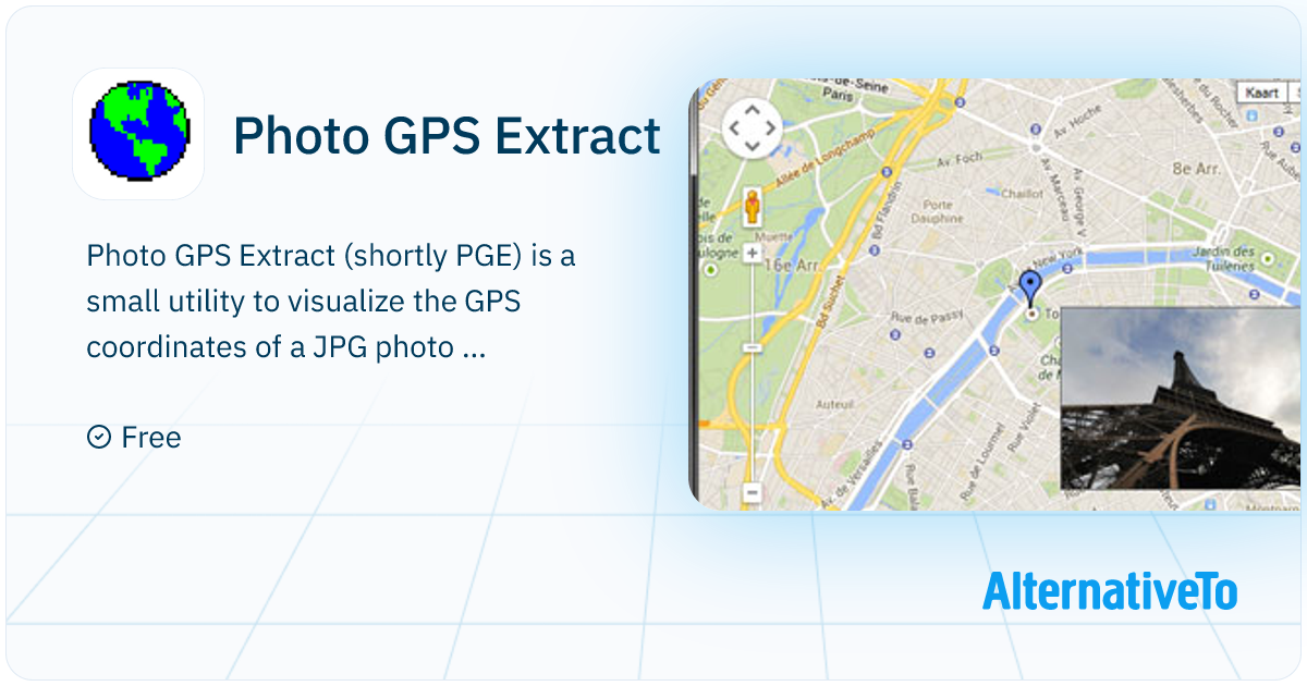 Photo GPS Extract: Free Windows-compatible software tool to quickly ...
