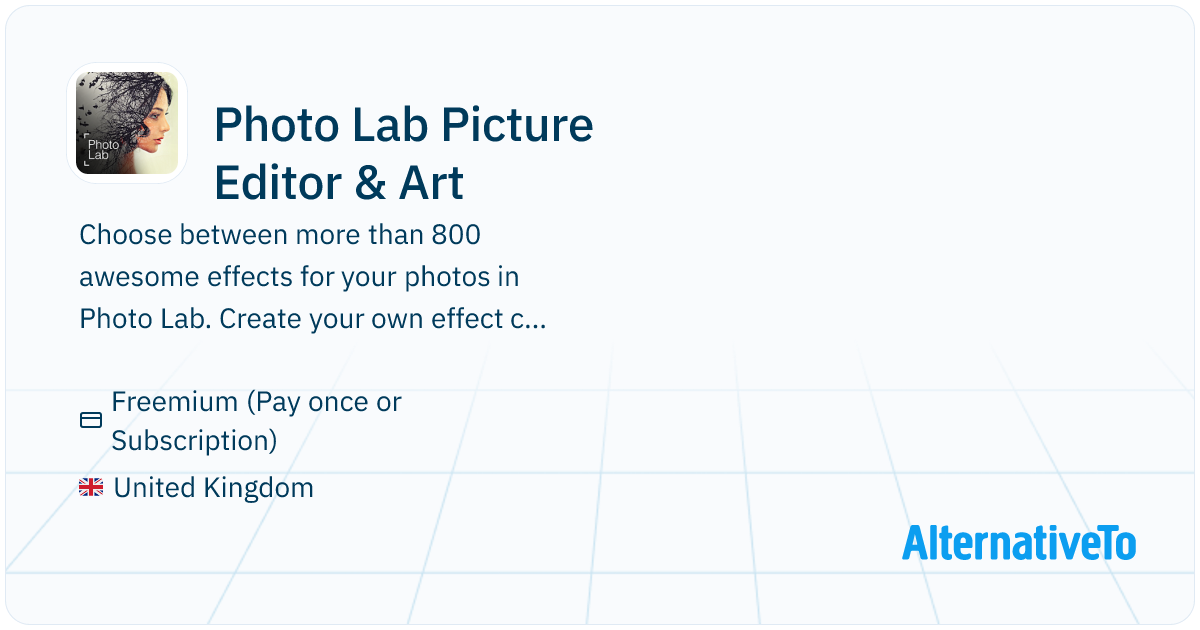 Photo Lab Picture Editor & Art: Choose between more than 800 awesome ...