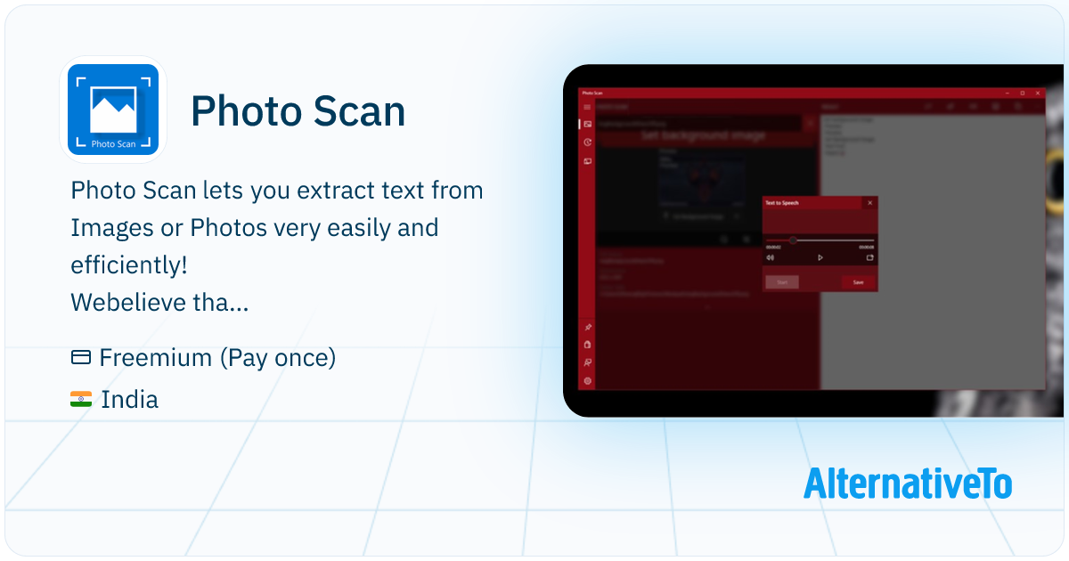 Photo Scan: Photo scan, a simple way to extract text from photos easily ...