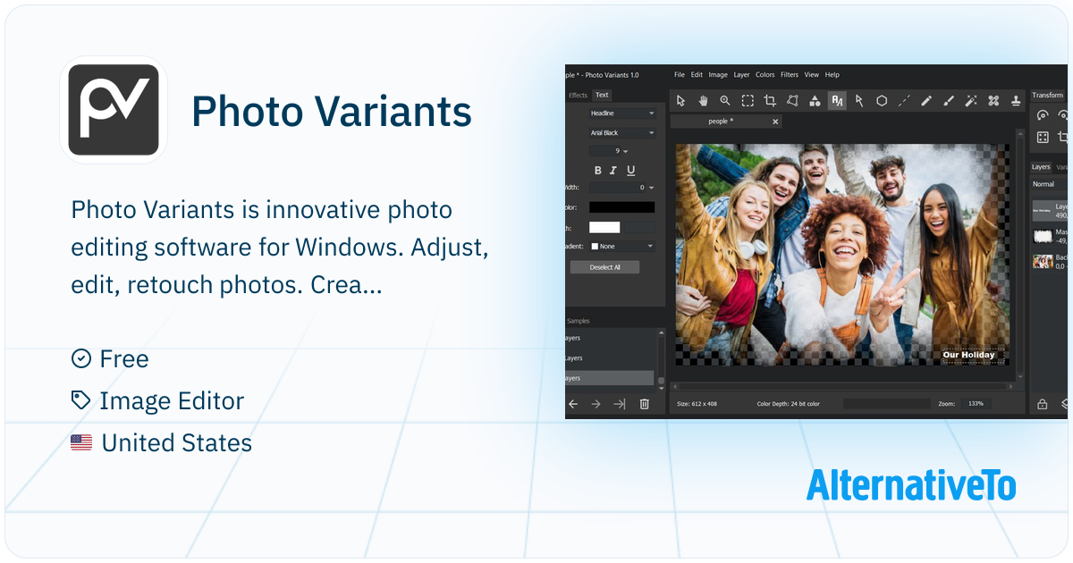 Photo Variants: Is innovative photo editing software for Windows ...