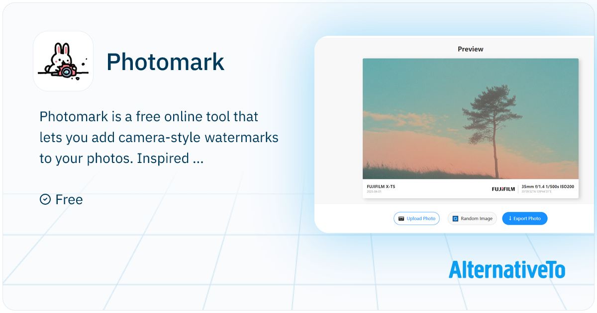 Photomark: Add camera-style watermarks to your photos online – no ...