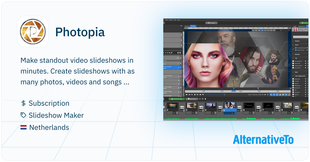 Photopia: Turn your photos, videos, music and text into stunning video ...