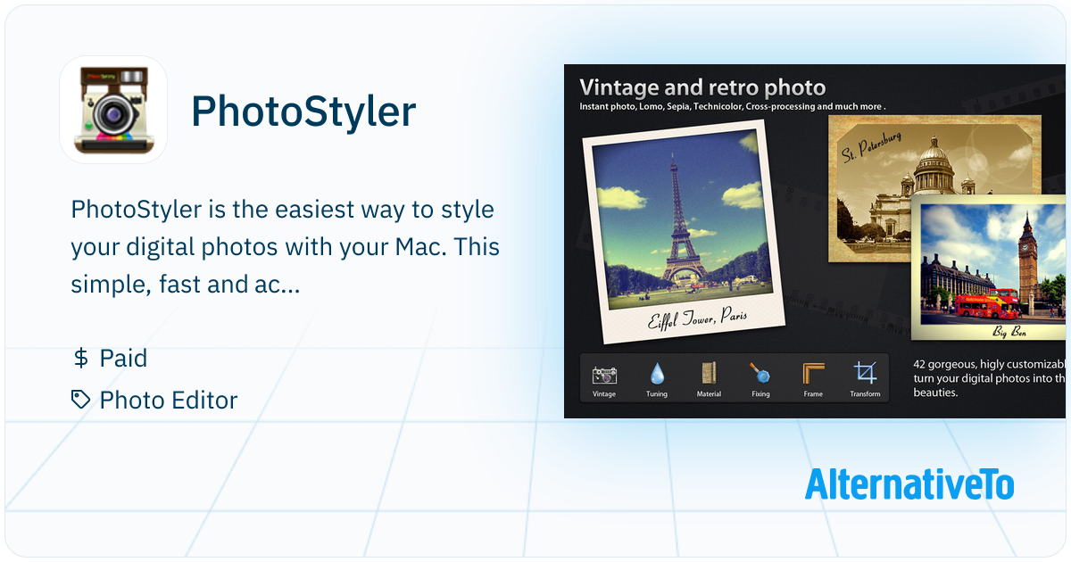 PhotoStyler: The easiest way to style your | AlternativeTo