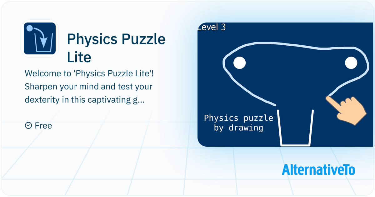 Physics Puzzle Lite: Solve physics puzzles with a single gesture ...